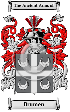 Brumen Name Meaning, Family History, Family Crest & Coats of Arms