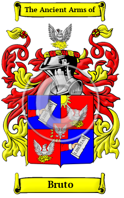 Bruto Name Meaning, Family History, Family Crest & Coats of Arms