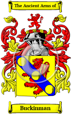 Buckinman Name Meaning, Family History, Family Crest & Coats of Arms