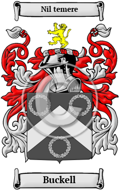 Buckell Name Meaning, Family History, Family Crest & Coats of Arms