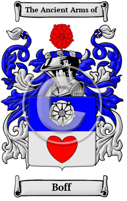 Boff Name Meaning, Family History, Family Crest & Coats of Arms