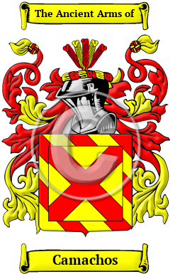 Camachos Name Meaning, Family History, Family Crest & Coats of Arms