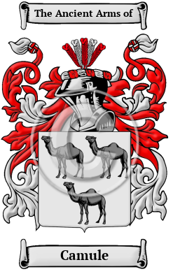 Camule Name Meaning, Family History, Family Crest & Coats of Arms