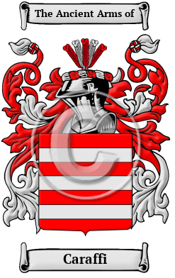 Caraffi Name Meaning, Family History, Family Crest & Coats of Arms
