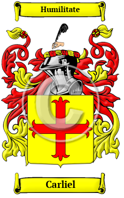 Carliel Name Meaning, Family History, Family Crest & Coats of Arms