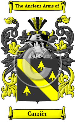Carrièr Family Crest Download (JPG) Heritage Series - 600 DPI ...