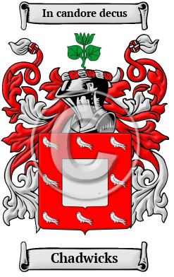 Chadwicks Name Meaning, Family History, Family Crest & Coats of Arms