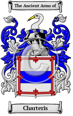 Charteris Name Meaning, Family History, Family Crest & Coats of Arms