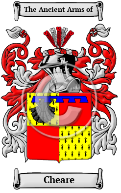 Cheare Name Meaning, Family History, Family Crest & Coats of Arms