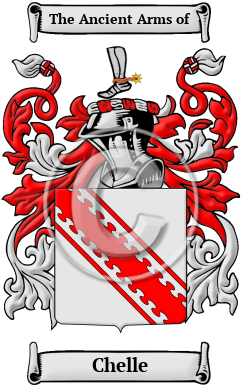 Chelle Name Meaning, Family History, Family Crest & Coats of Arms