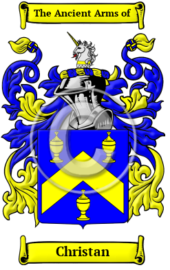 Christan Name Meaning, Family History, Family Crest & Coats of Arms