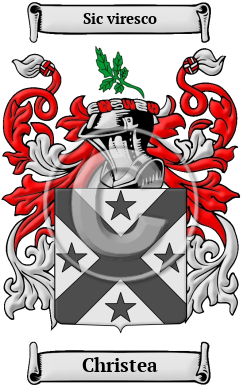 Christea Name Meaning, Family History, Family Crest & Coats of Arms