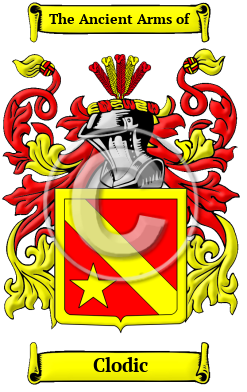 Clodic Name Meaning, Family History, Family Crest & Coats of Arms