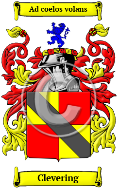 Clevering Name Meaning, Family History, Family Crest & Coats of Arms