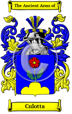 Culotta Name Meaning, Family History, Family Crest & Coats of Arms