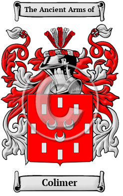 Colimer Name Meaning, Family History, Family Crest & Coats of Arms