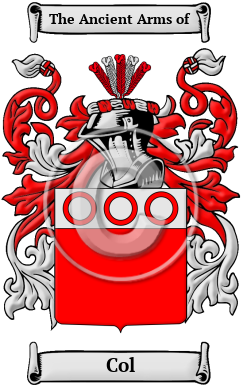 Col Name Meaning, Family History, Family Crest & Coats of Arms