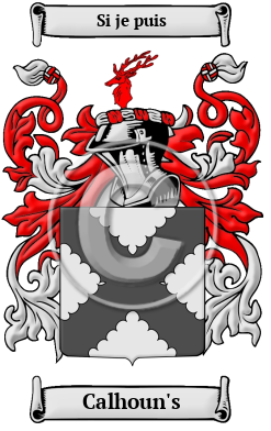Calhoun's Name Meaning, Family History, Family Crest & Coats of Arms
