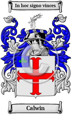 Calwin Name Meaning, Family History, Family Crest & Coats of Arms