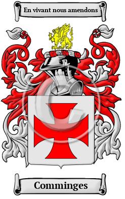 Comminges Name Meaning, Family History, Family Crest & Coats of Arms