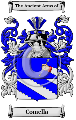 Comella Name Meaning, Family History, Family Crest & Coats of Arms