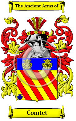 Comtet Name Meaning, Family History, Family Crest & Coats of Arms