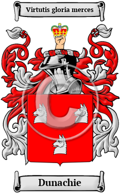 Dunachie Name Meaning, Family History, Family Crest & Coats of Arms