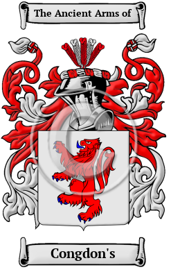 Congdon's Name Meaning, Family History, Family Crest & Coats of Arms