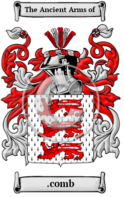 .comb Name Meaning, Family History, Family Crest & Coats of Arms