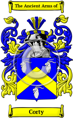 Corty Name Meaning, Family History, Family Crest & Coats of Arms