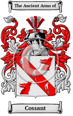 Cossant Name Meaning, Family History, Family Crest & Coats of Arms