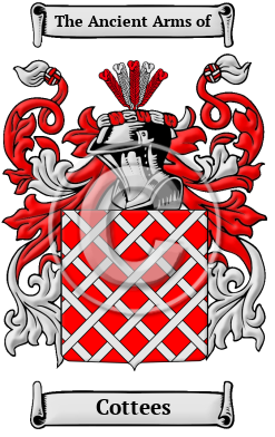 Cottees Name Meaning, Family History, Family Crest & Coats of Arms