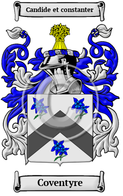 Coventyre Name Meaning, Family History, Family Crest & Coats of Arms