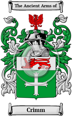 Crimm Name Meaning, Family History, Family Crest & Coats of Arms