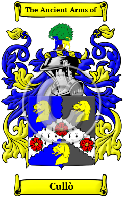 Cullò Name Meaning, Family History, Family Crest & Coats of Arms