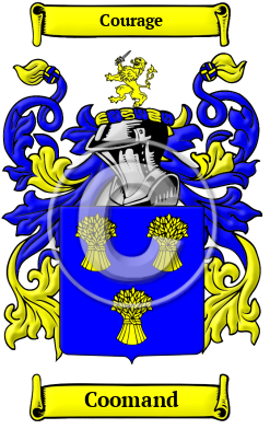 Coomand Name Meaning, Family History, Family Crest & Coats of Arms