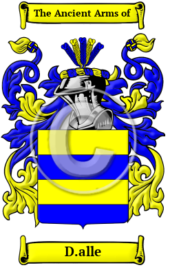 D.alle Name Meaning, Family History, Family Crest & Coats of Arms
