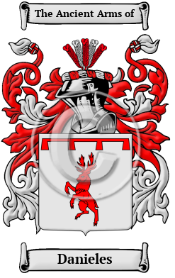 Danieles Name Meaning, Family History, Family Crest & Coats of Arms