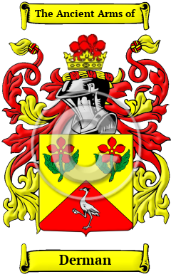 Derman Name Meaning, Family History, Family Crest & Coats of Arms