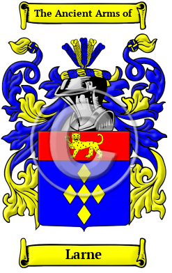Larne Name Meaning, Family History, Family Crest & Coats of Arms