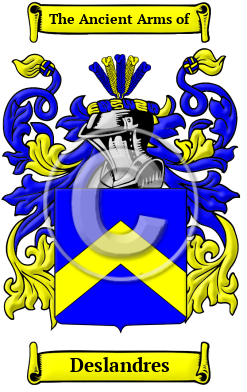 Deslandres Name Meaning, Family History, Family Crest & Coats of Arms