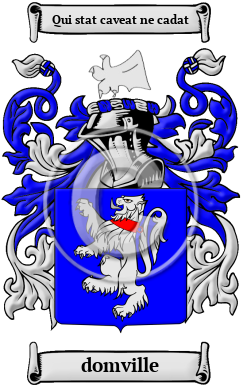 Domville Name Meaning, Family History, Family Crest & Coats of Arms