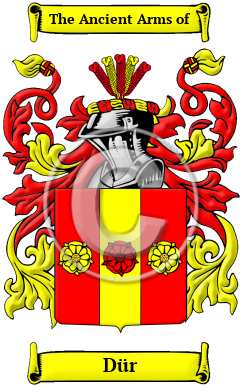 Dür Name Meaning, Family History, Family Crest & Coats of Arms