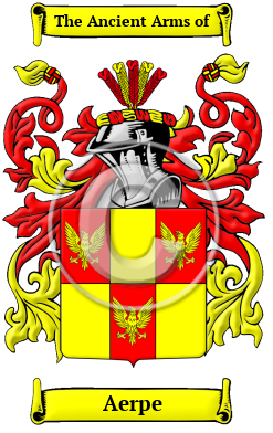 Aerpe Name Meaning, Family History, Family Crest & Coats of Arms