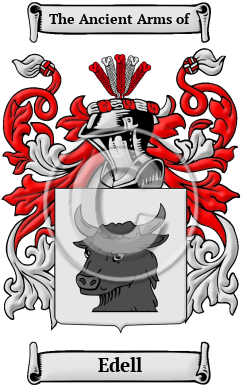 Edell Name Meaning, Family History, Family Crest & Coats of Arms