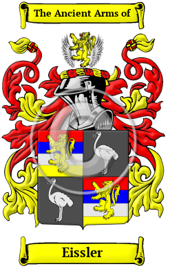 Eissler Name Meaning, Family History, Family Crest & Coats of Arms