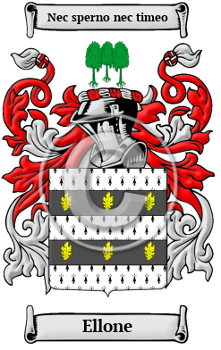 Ellone Name Meaning, Family History, Family Crest & Coats of Arms