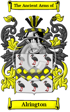 Alrington Name Meaning, Family History, Family Crest & Coats of Arms