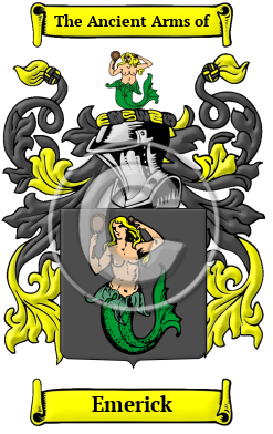 Emerick Name Meaning, Family History, Family Crest & Coats of Arms