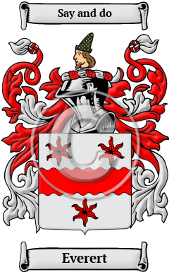 Everert Name Meaning, Family History, Family Crest & Coats of Arms